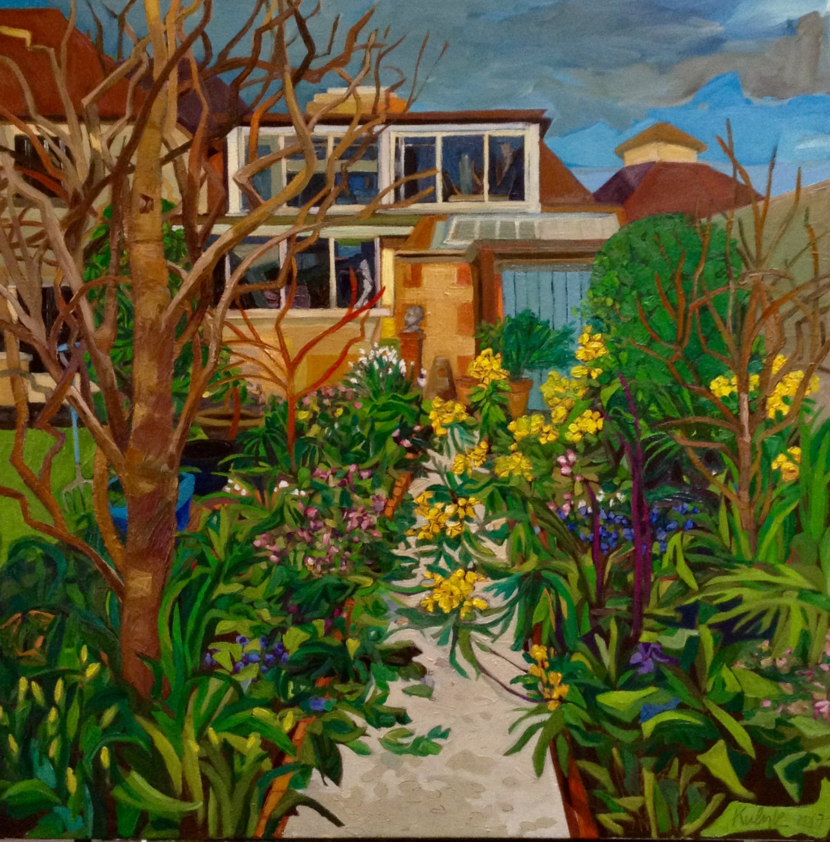 Karen Kulyk - "A Bloomsbury Garden" – Wallack Galleries