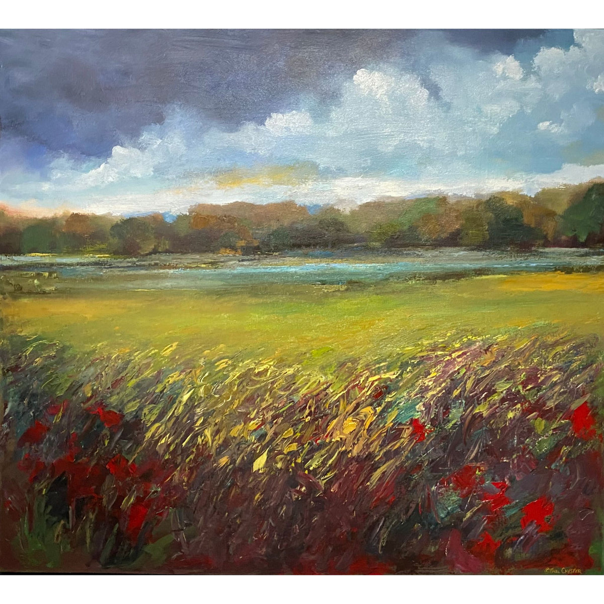 Paul Chester, "The River by the Field" – Wallack Galleries