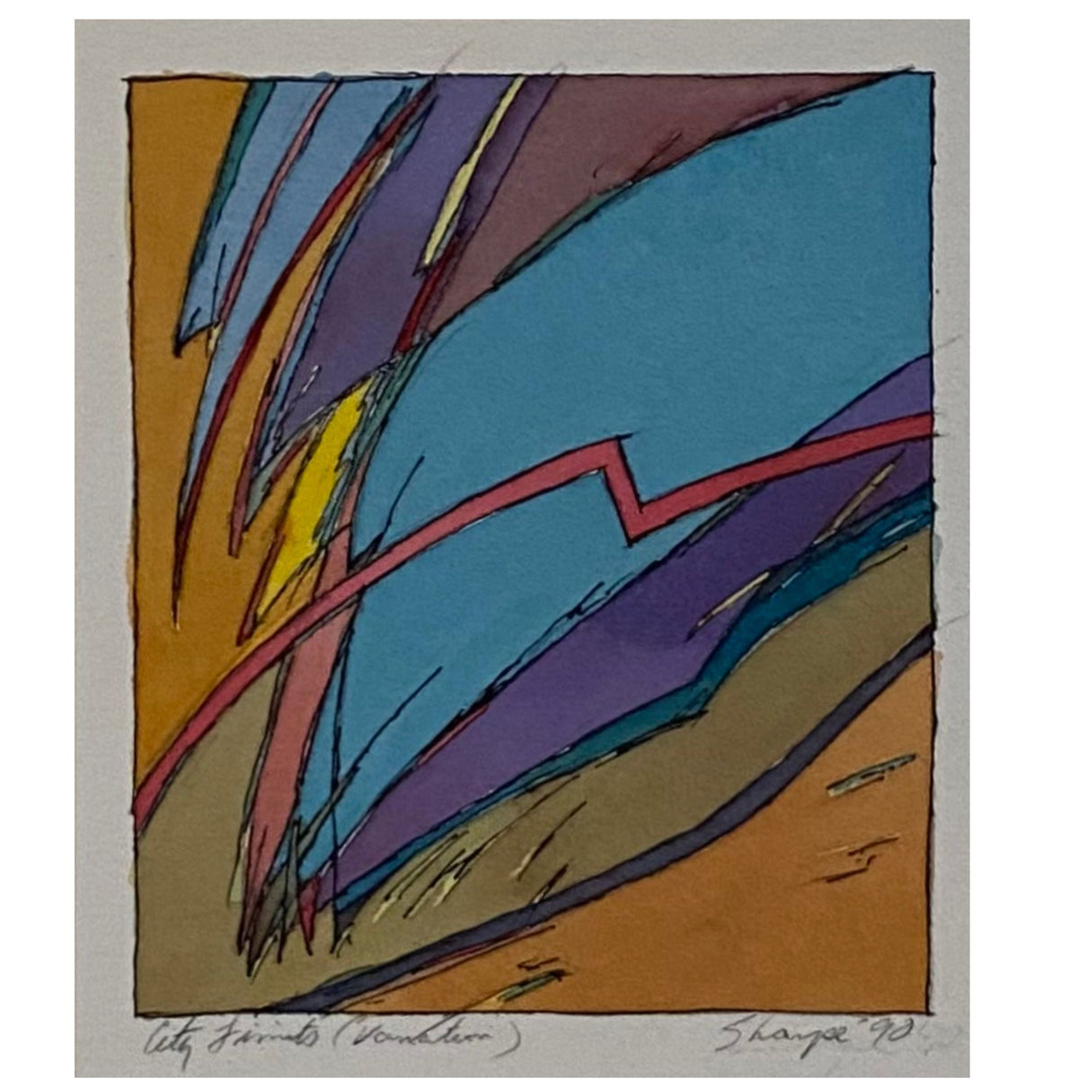 "City Limits (Variation)" – Wallack Galleries