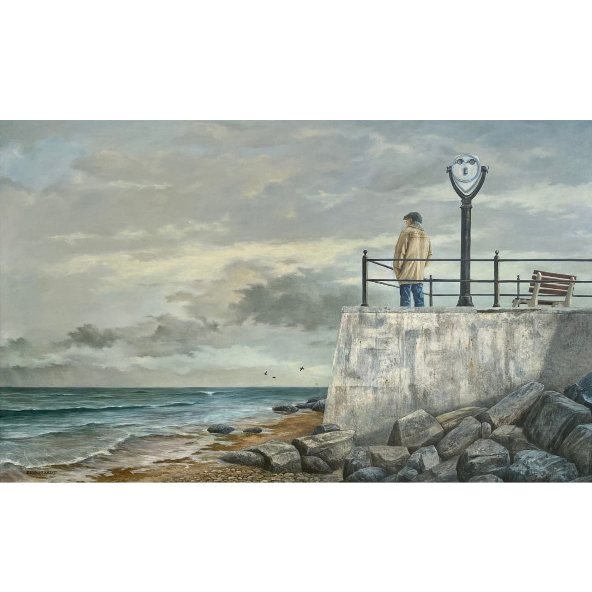 "Ocean Viewer" – Wallack Galleries