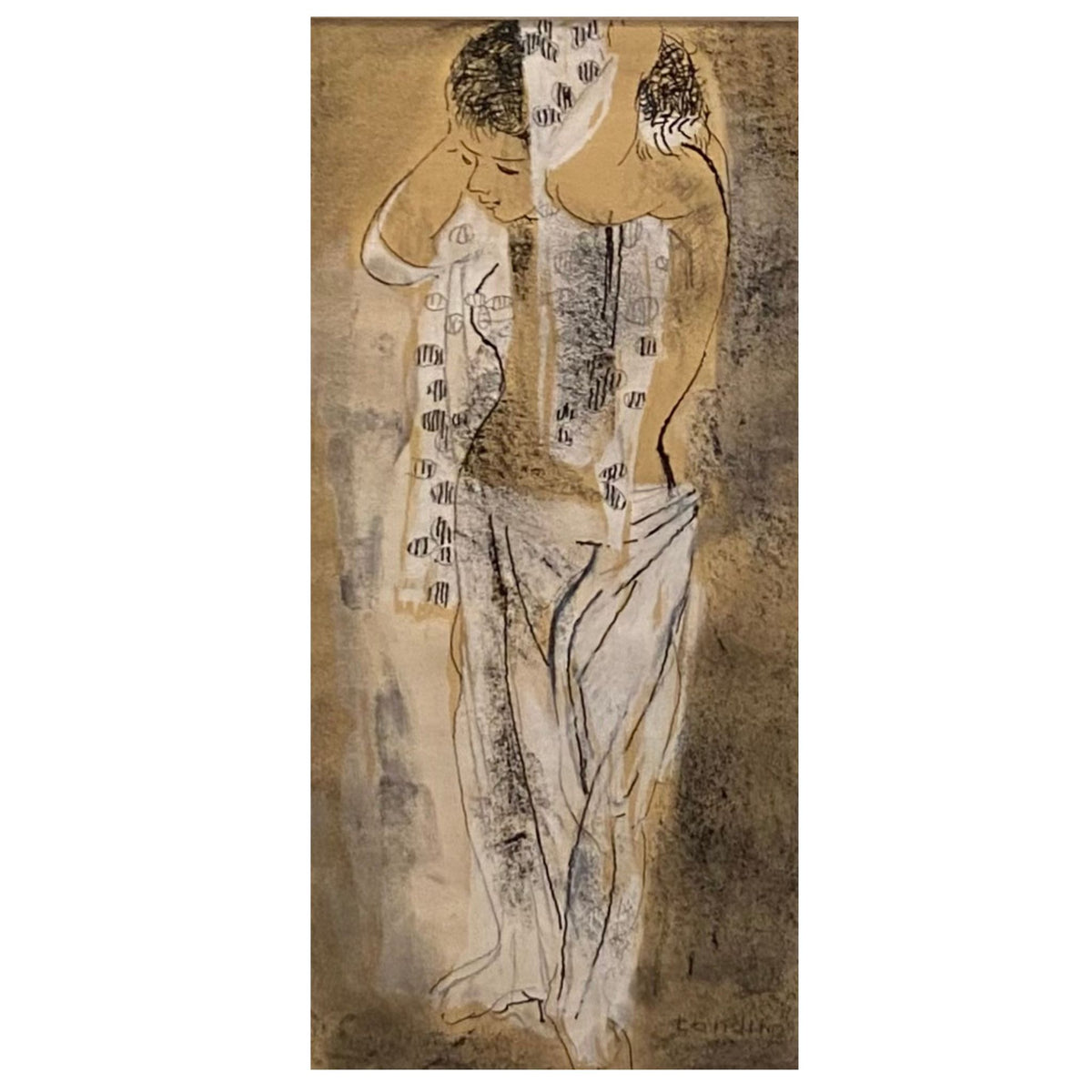 "Draped Figure" – Wallack Galleries