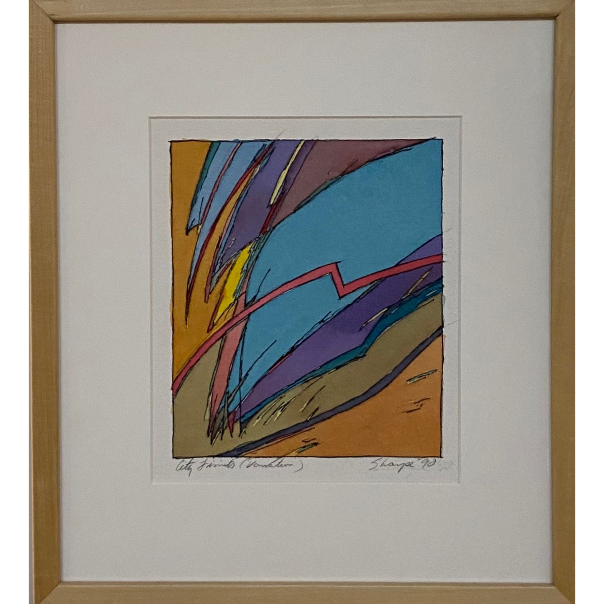 "City Limits (Variation)" – Wallack Galleries