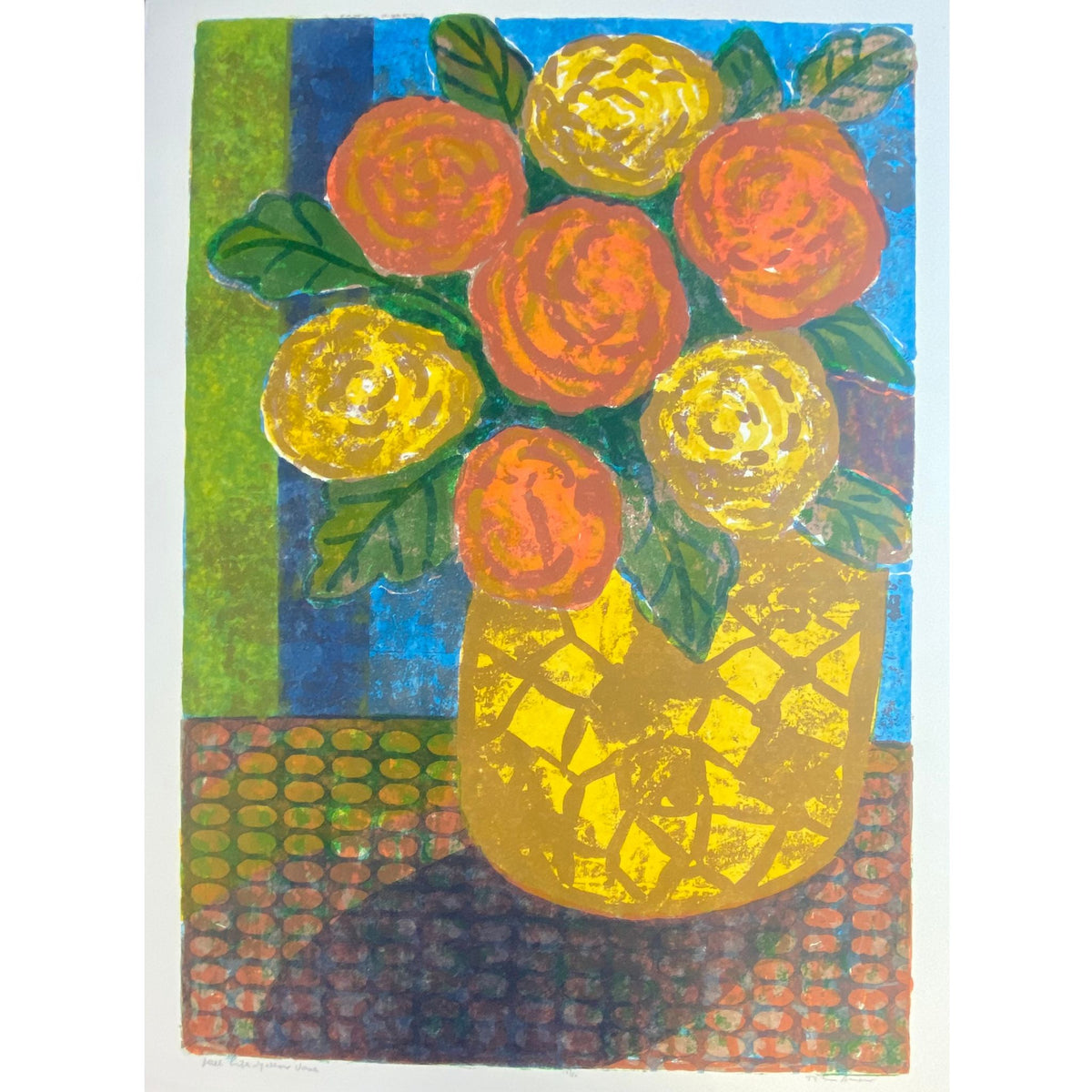 "Still Life-Yellow Vase" 13/50 – Wallack Galleries