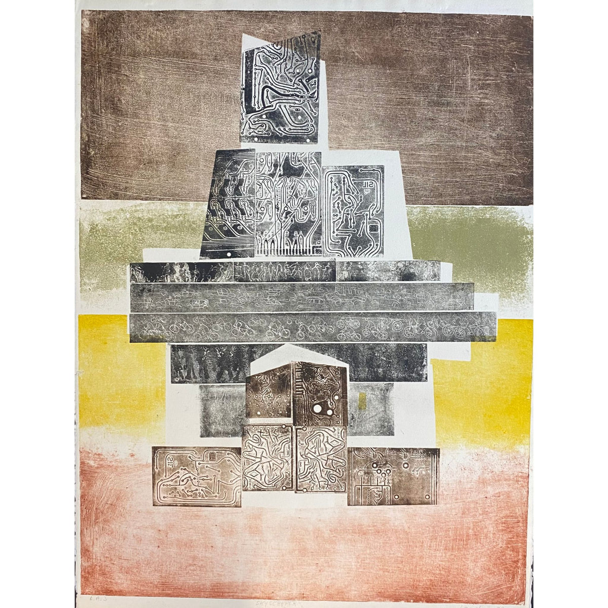 "Skyscaper" E.A. 3 – Wallack Galleries