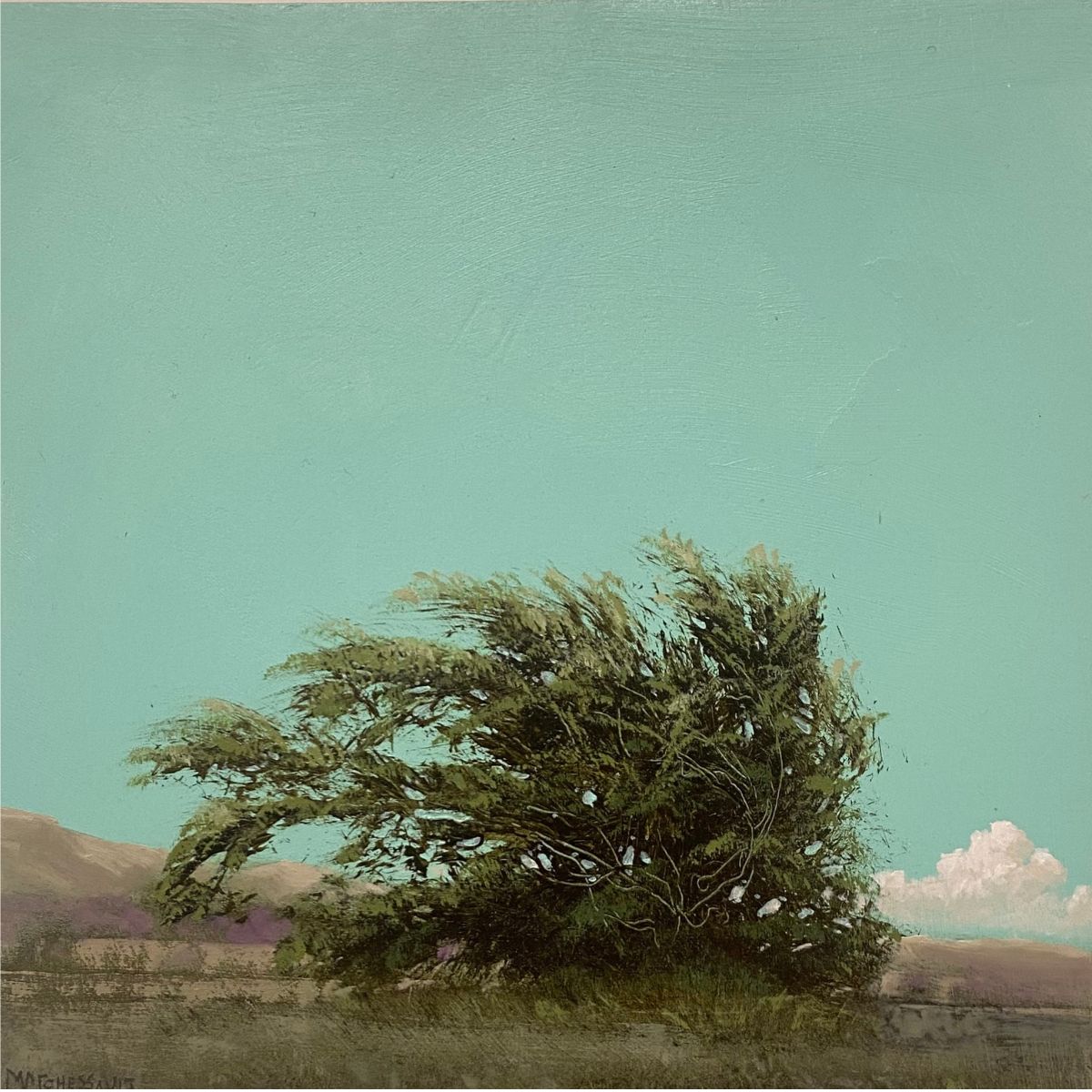 "Taos Sage: Turquoise Sky" – Wallack Galleries