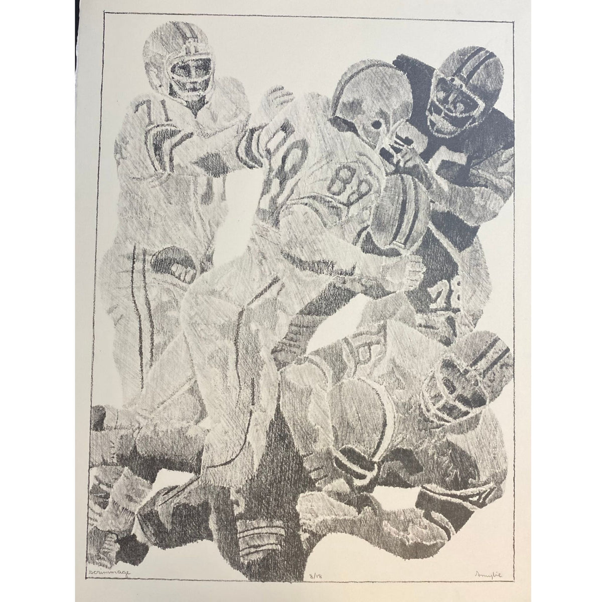 "Scrimmage" 8/18 – Wallack Galleries
