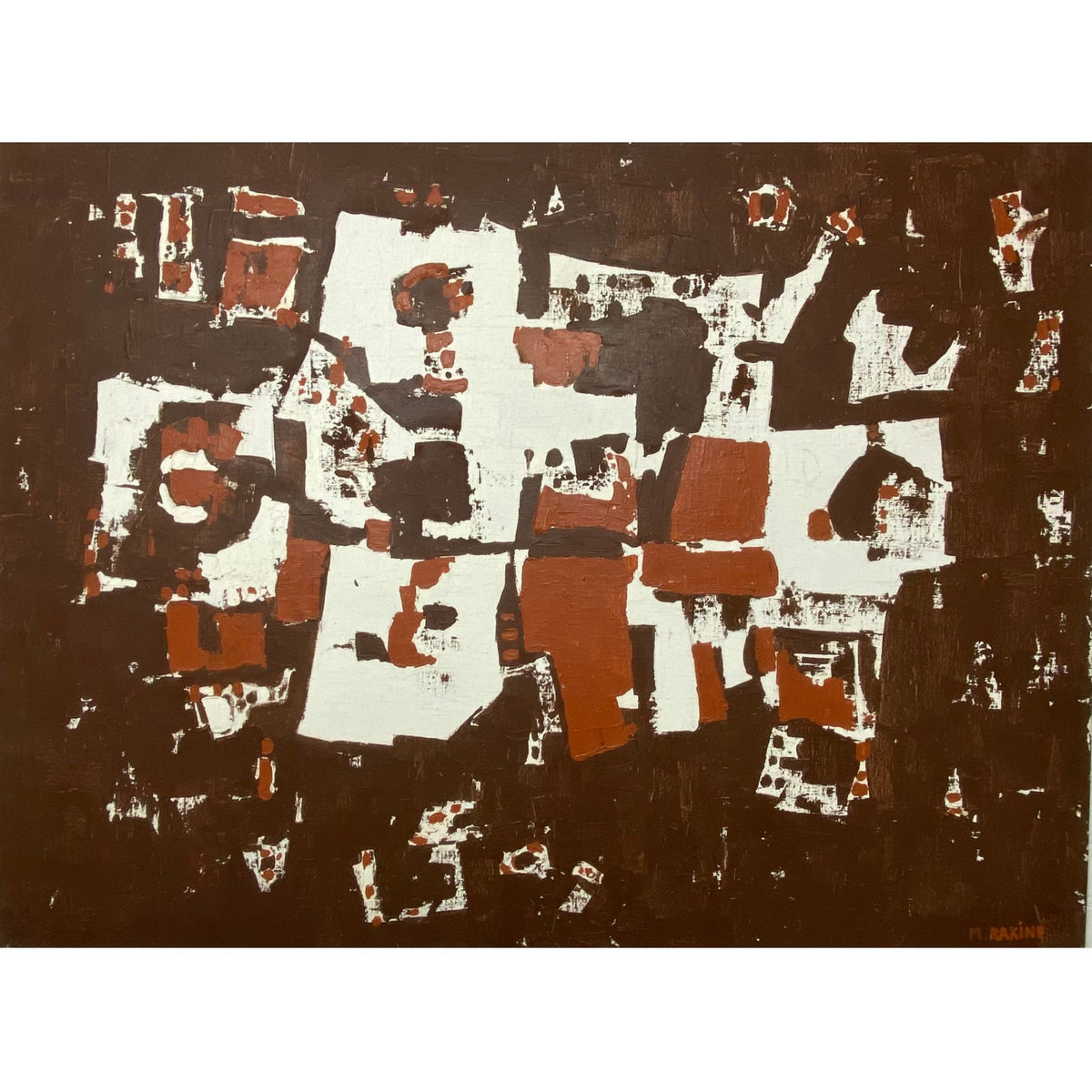 "Untitled-Orange/Brown" – Wallack Galleries