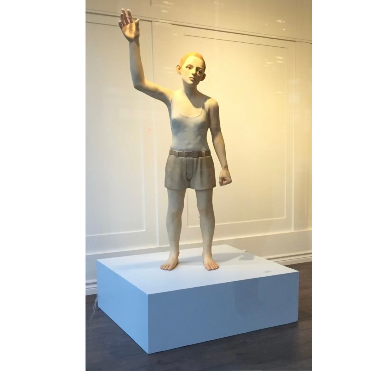 "Standing figure" – Wallack Galleries