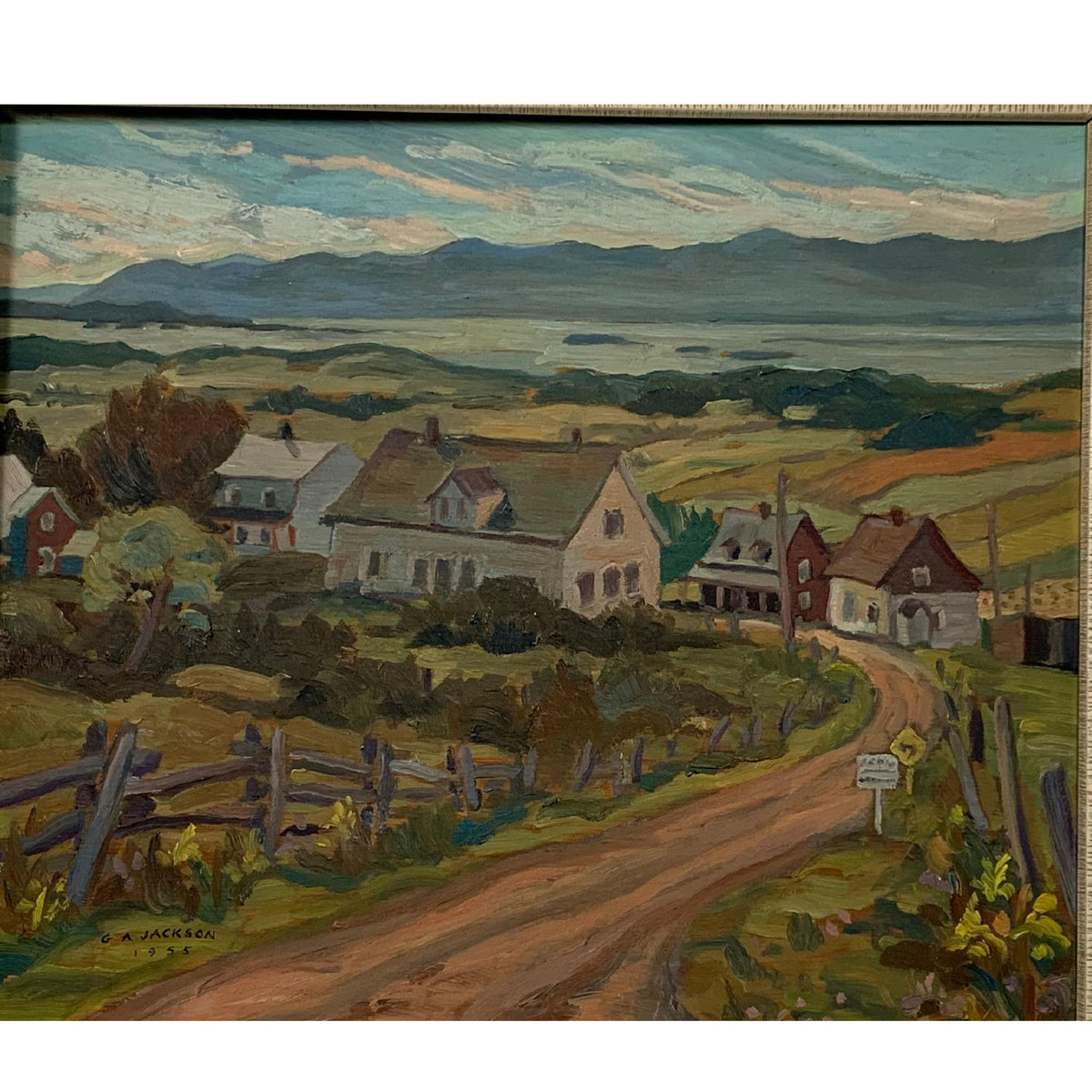 "Dead-Hen Corner, St. Aubert" G. A. Jackson – Wallack Galleries