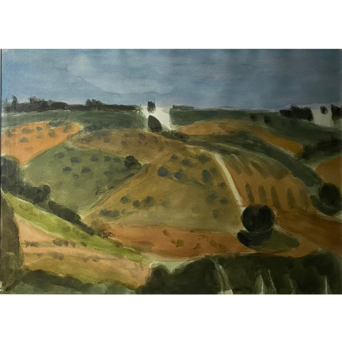 "Untitled-Fields, Tuscany" – Wallack Galleries