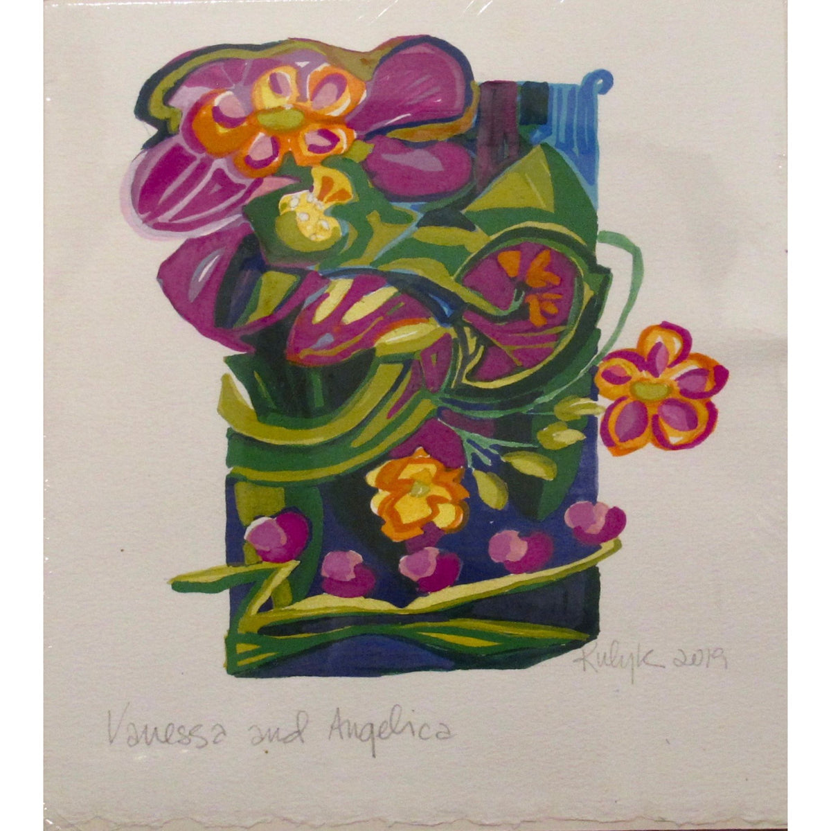 Karen Kulyk, "Vanessa and Angelica" - 2019 – Wallack Galleries